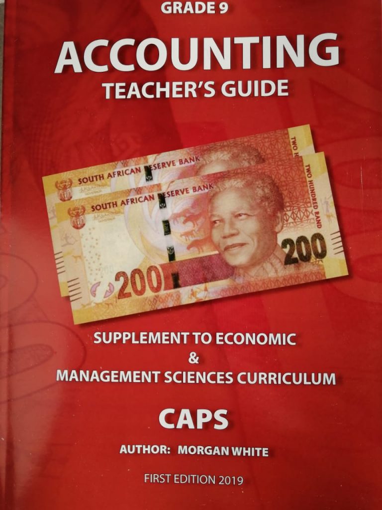 Grade 9 Accounting Teacher's Guide - Centre of Learning